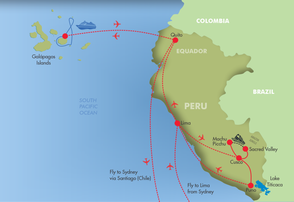 Peru + Galapagos Islands 3 Night Cruise – 2025 – Christian Fellowship Tours